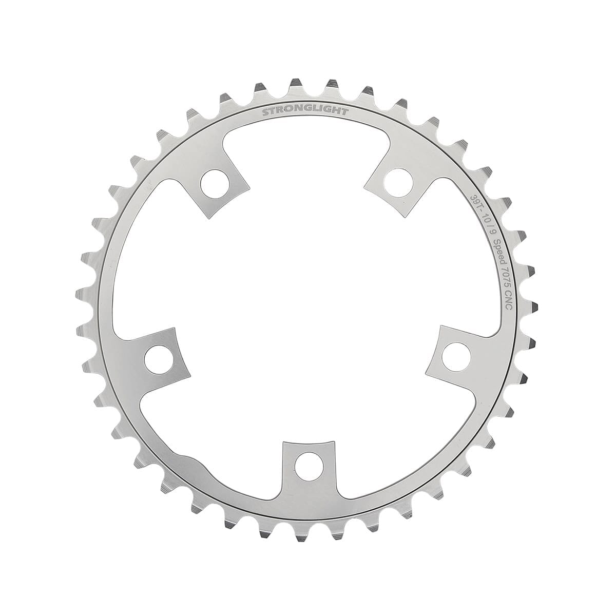 Plateau Intérieur 9/10V STRONGLIGHT ALU 7075 Type S 110mm Argent – Probikeshop