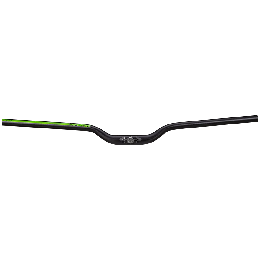 Cintre SPANK SPOON 800 Rise 40mm 800mm Noir/Vert – Probikeshop