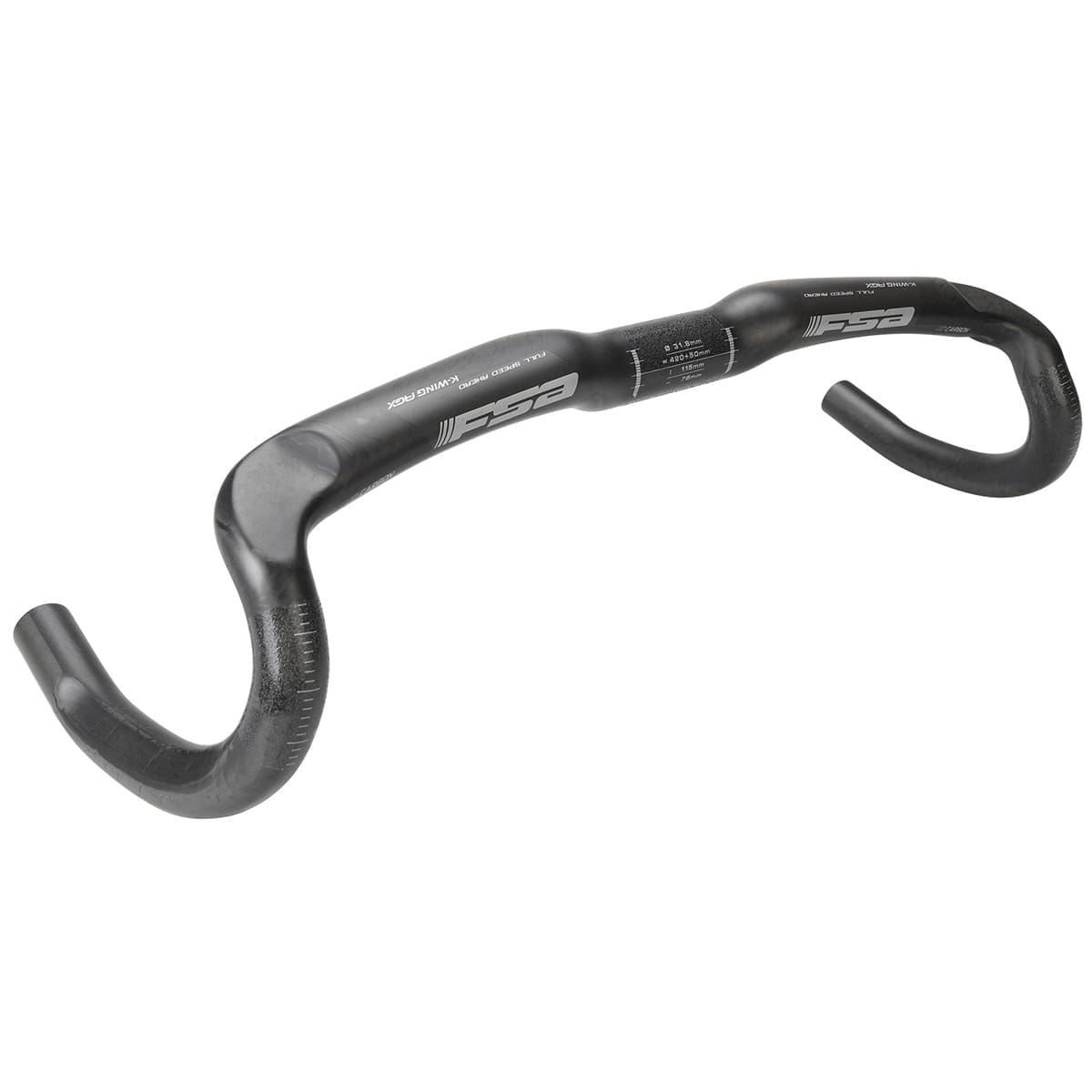 Cintre Gravel FSA K-WING AGX Flare 10° Carbone – Probikeshop