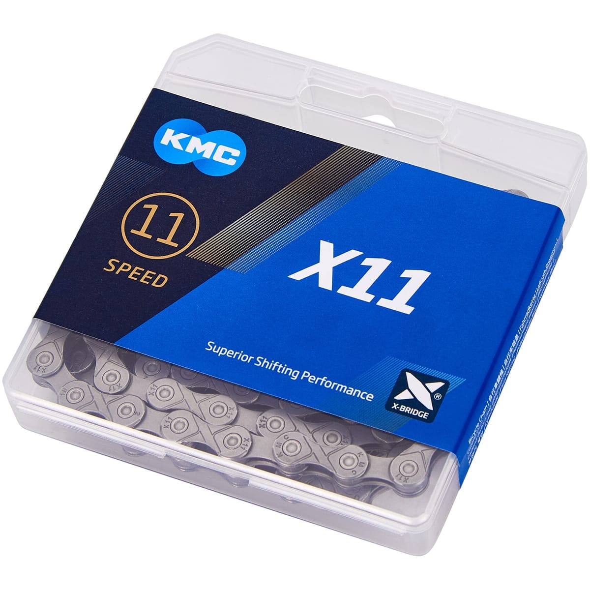Chaîne 11V KMC X11 Argent – Probikeshop