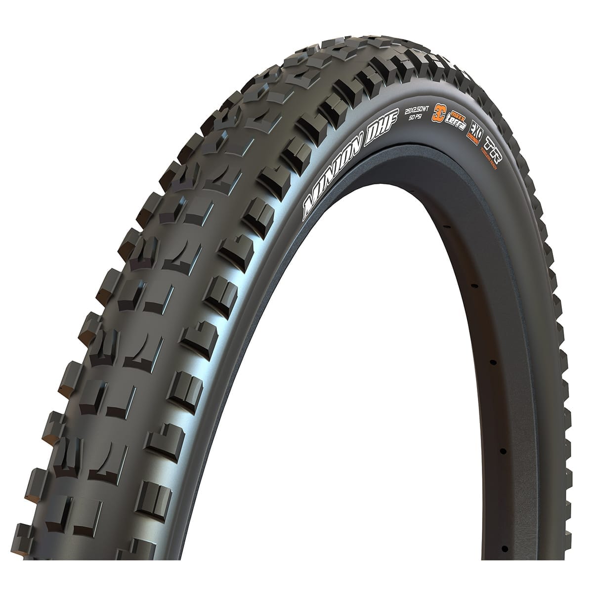 Pneu MAXXIS MINION DHF 29x2.50 WT DH E50 3C MaxxGrip Tubeless Ready So – Probikeshop