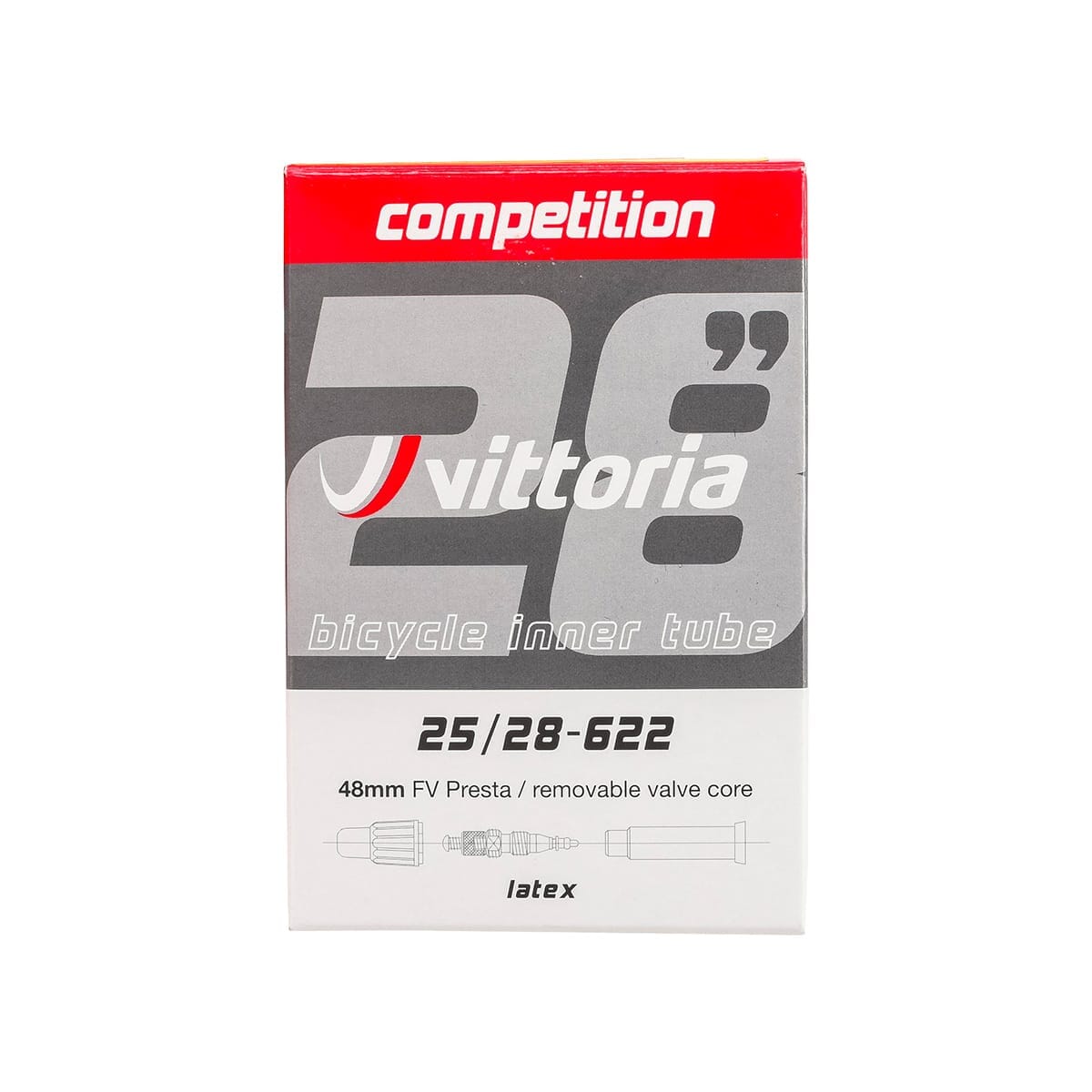 Chambre à Air VITTORIA COMPETITION LATEX 700x25/28c Valve – Probikeshop