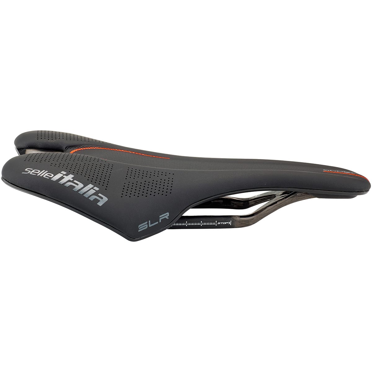 Selle SELLE ITALIA SLR BOOST S1 Rails Carbone Noir – Probikeshop