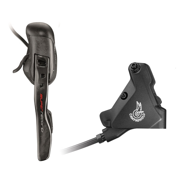 Levier Gauche et Etrier Avant 140mm CAMPAGNOLO SUPER RECORD EPS Flat M ...