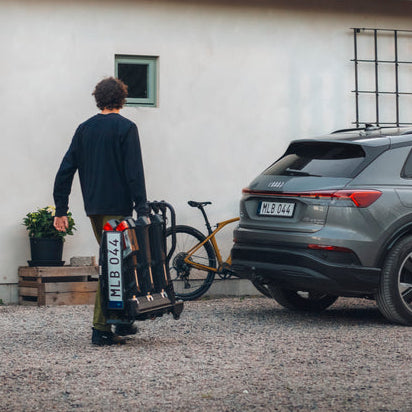 Porte-Vélos THULE EASYFOLD 3 sur Attelage 3 Vélos – Probikeshop